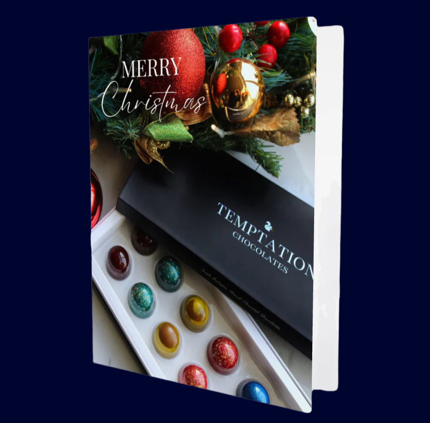 Christmas Card – Temptation Chocolates